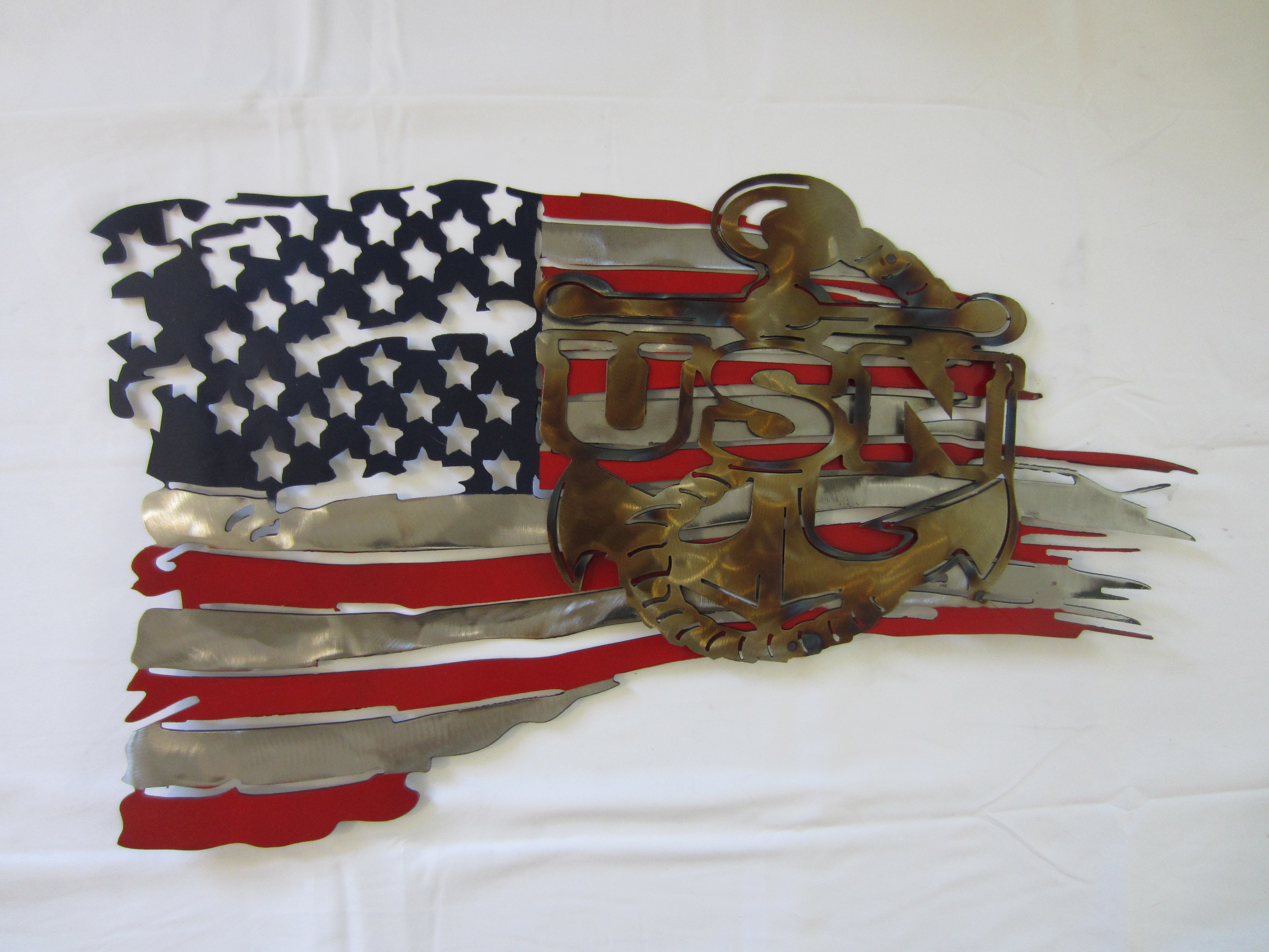 Battle Torn American Flag War Torn American Flag Stock Photo. Image Of