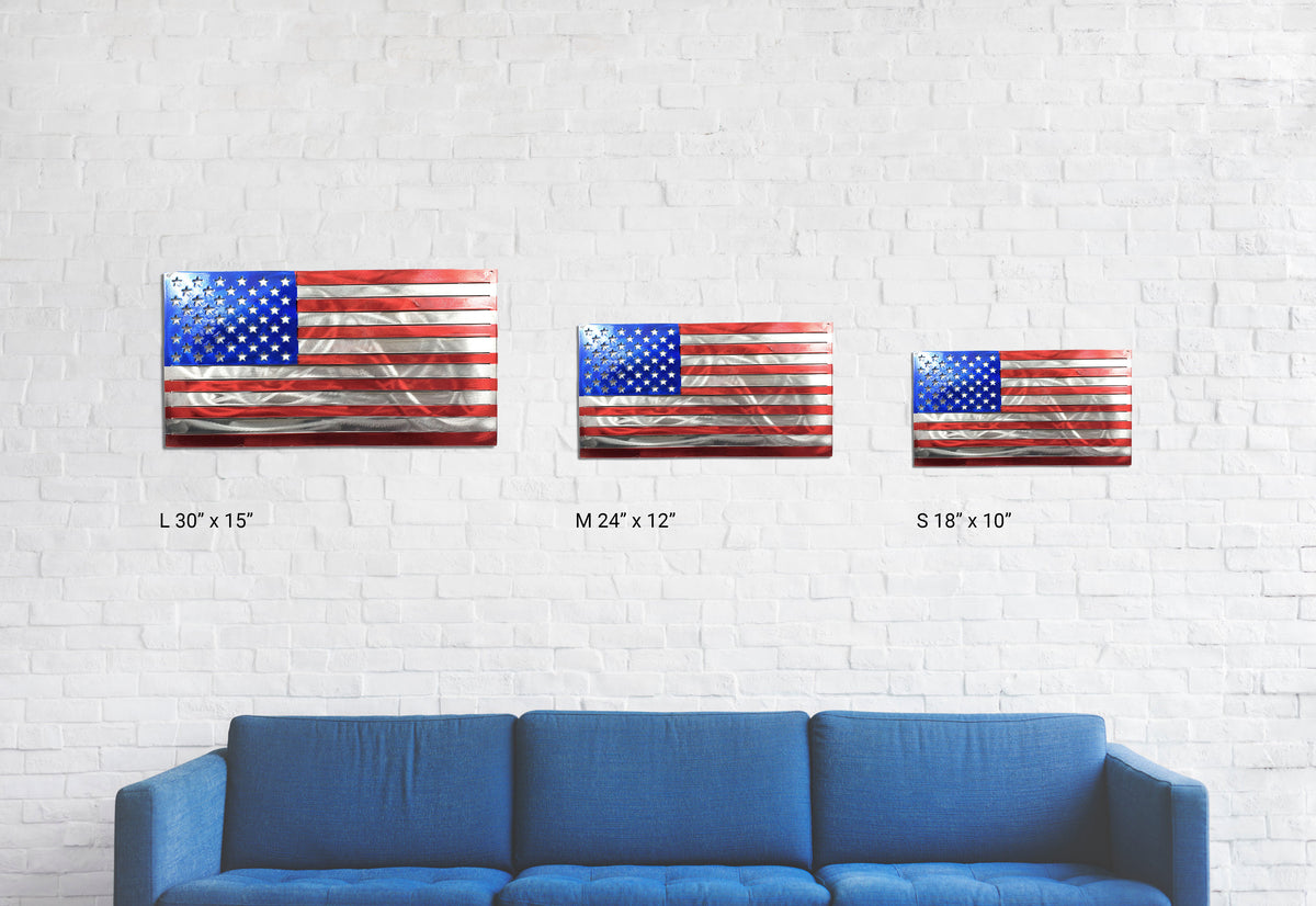 Metal American Flag – AllAmericanMetalArt