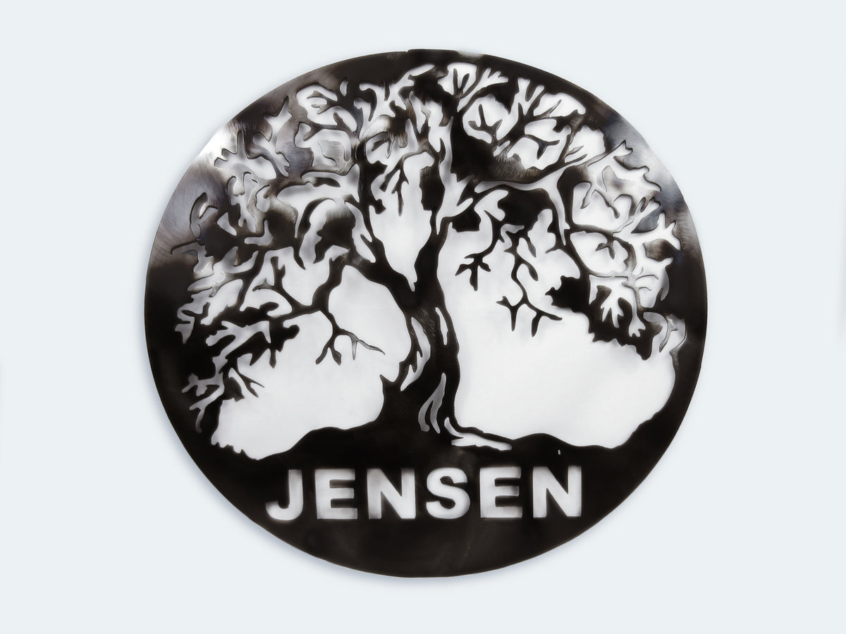 Metal Tree of Life monogram – AllAmericanMetalArt